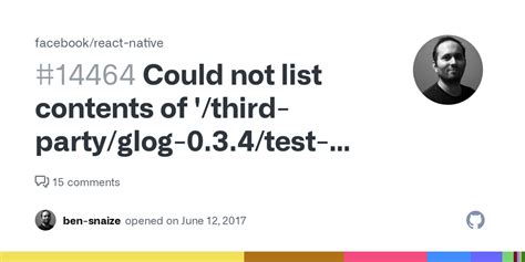 Could Not List Contents Of Third Partyglog 034test Driver Android Release · Issue