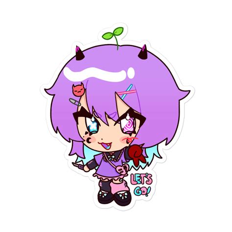 Haerong Lets Go Sticker Yorunomachi