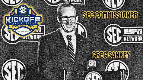 2022 Sec Football Media Days Commissioner Greg Sankey Full Speech