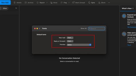 How To Change The Default Font Type And Size In Outlook Android Authority