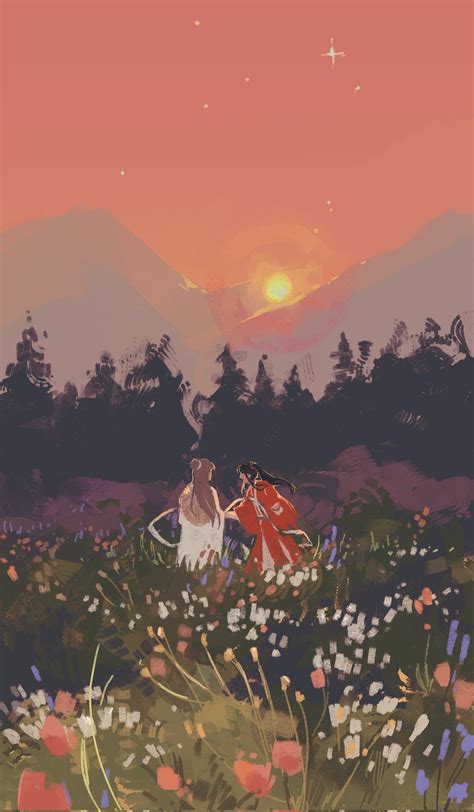 Pin By Thị Thảo Ngân Đỗ On Anime Landscape Wallpaper Scenery Wallpaper