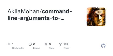 Github Akilamohancommand Line Arguments To Count Word
