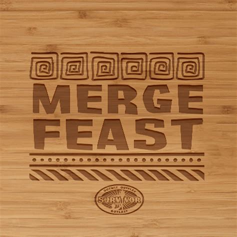 Survivor Merge Feast Laser Engraved Cutting Board Paramount Shop
