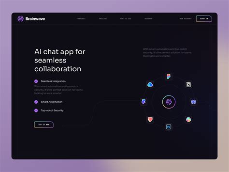 Brainwave Ai Landing Page Kit By Tran Mau Tri Tam For Ui8 On Dribbble