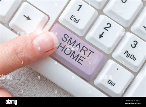 Conceptual Caption Smart Home Business Approach Automation System Control Lighting Climate