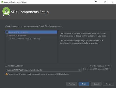 How Do I “select Android Sdk” In Android Studio Stack Overflow