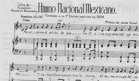 Sabías que existen algunas estrofas prohibidas del Himno Nacional Es Juarez