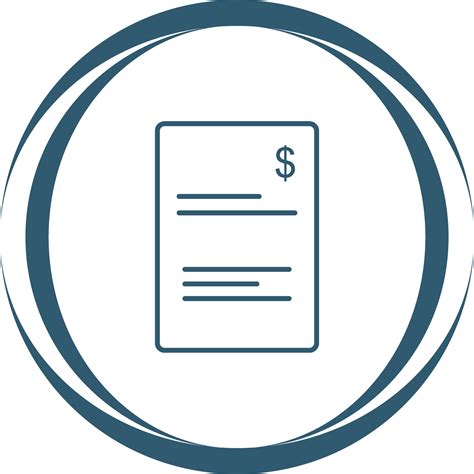 Billing Vector Icon 27043867 Vector Art At Vecteezy