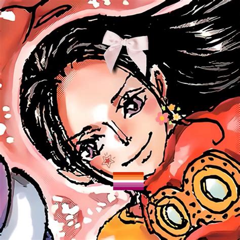 Lesbian Nico Robin Nico Robin One Piece Manga 90s Cartoon Shows