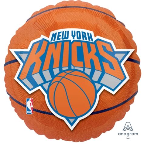 18″ Nba New York Knicks Basketball Mylar Foil Balloon Balloon
