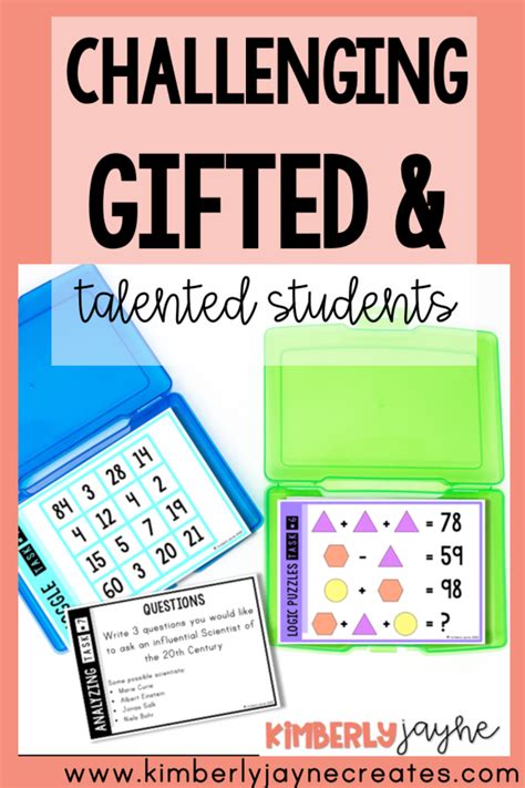 Challenging Ted Students In The Regular Classroom Artofit