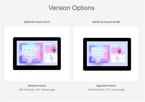 màn hình hmi esp32 s3 5inch cảm ứng điện dung 5 point touch 32 bit