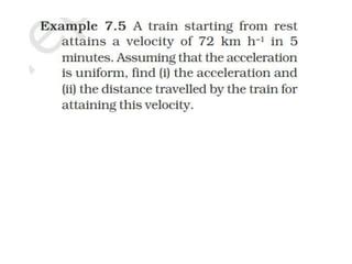 Motion Ncert Ppt And Problems Science New PPT