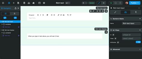 Rich Text Documentation