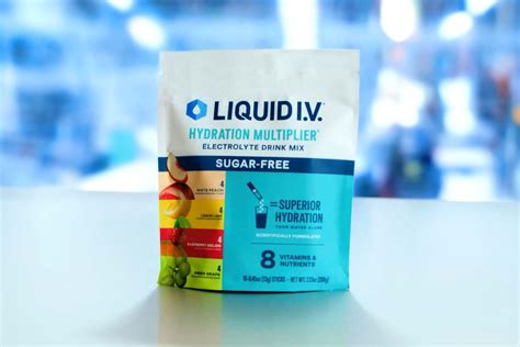 Liquid Iv Sugar Free Hydration Multiplier Four Flavor Variety Pack