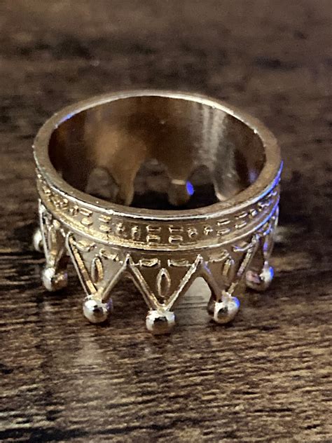 Gold Royal Crown Cake Topper Decoration Craft Miniature 22mm X Etsy Uk