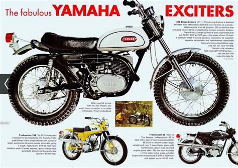 Classic Motocross Iron 1968 Yamaha 250 Dt1 Motocross Action Magazine