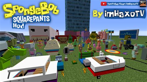 Minecraft Spongebob Mod 2021 New Minecraft Mod
