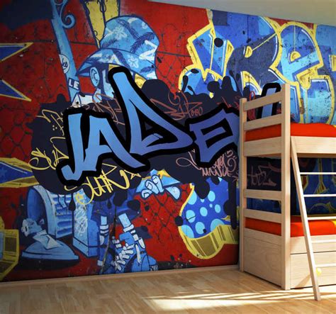 Niestandardowe Fototapety Z Imieniem Graffiti TenStickers