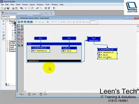Oracle Reports 10g Tutorial In Bangla Matrix Reports Manually YouTube