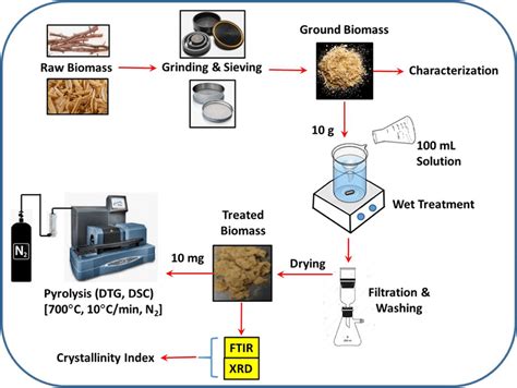 Schematic Flow Diagram Of The Experimental Procedure Download