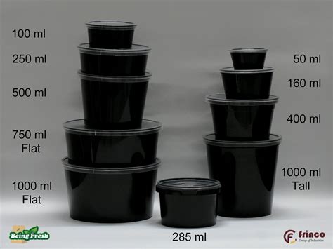 500 Ml Virgin Plastic Round Container Round Container प्लास्टिक राउंड
