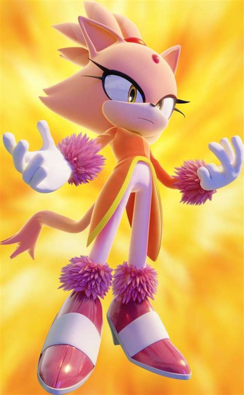 [ 3d Renders ] Blaze Edition Sonic The Hedgehog Amino