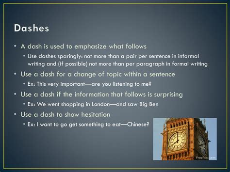 PPT Semicolons Colons Hyphens Dashes PowerPoint Presentation ID