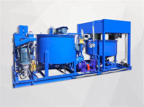 Automated Mixing And Grouting Plant