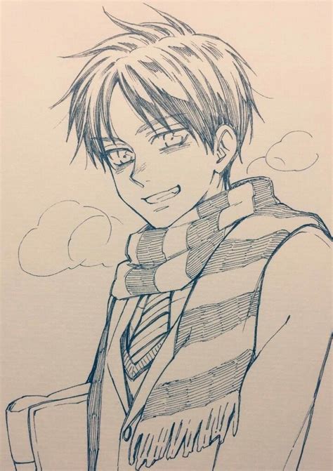 Картинки для срисовки аниме атака титанов