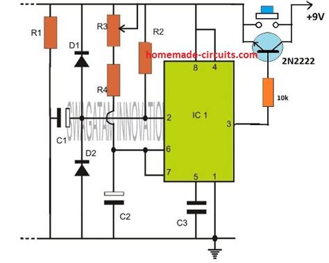 Auto Power Cut Off Timer Circuit