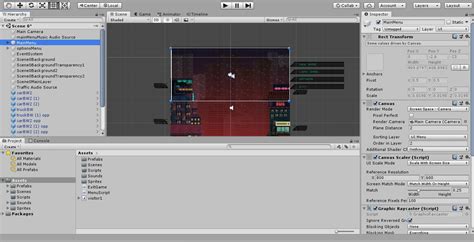 C Is Possible To Create Main Menu And Options Menu With Nested Canvases In Unity D Stack