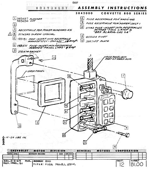 1978 Chevy Truck Fuse Box Diagram