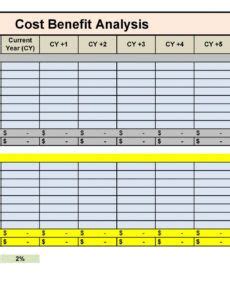 Cost Savings Report Template
