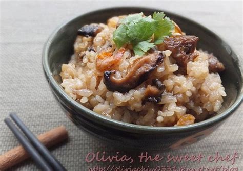 傳統油飯ﾟ翻炒出媽媽的味道｡ﾟ 食譜與作法 By Olivia♥小廚娘 Recipe Taiwanese Cuisine