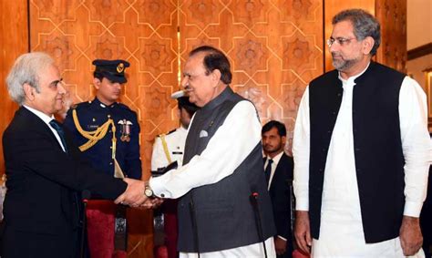 Justice Retd Nasirul Mulk Sworn In As Caretaker Pm Diplomatic Focus