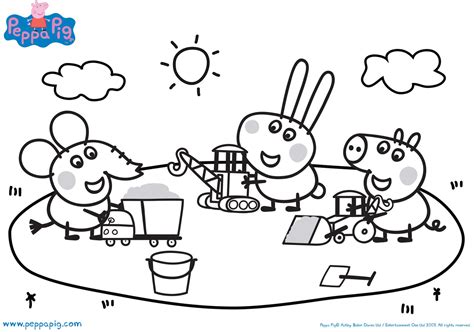Peppa Pig para Colorir e Imprimir Muito Fácil Colorir e Pintar