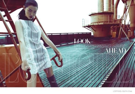 Tian Yi Models Modern Looks For Lofficiel Singapore Fashion Gone Rogue