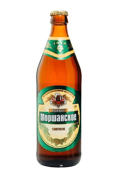 ПИВО МОРШАНСКОЕ СВЕТЛОЕ Экстрактивность начального сусла - 12% Спирт ...