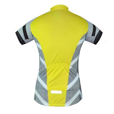 Aogda Team Cycling Shirts Yellow Men S Bike Cycle MTB Jersey Tops Reflective EBay