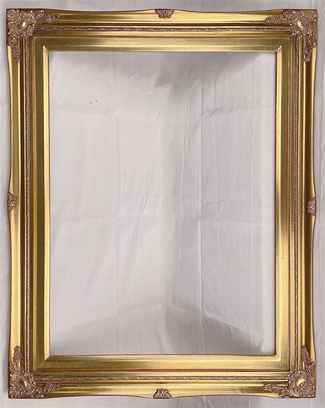 Picture Frame 20 X 24 Inch Antique Ornate Baroque Wood No Glass And