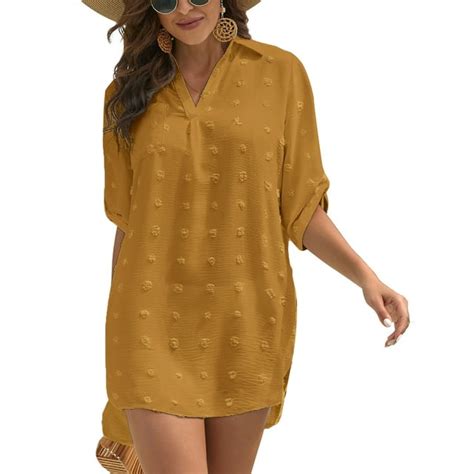 Almusen Swimsuit Cover Up For Women Bathing Suit Beach Dress Bikini