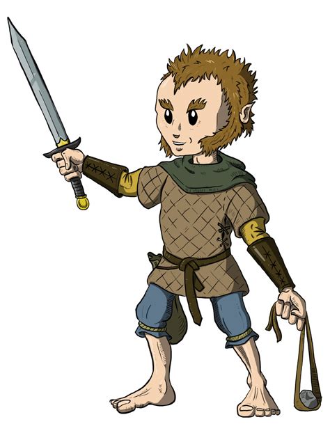 Dandd Basic Npc Gallery Halfling Bandit