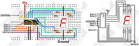 Upgrade Industries Cd4511 Bcd To 7 Segment Decoder Ic