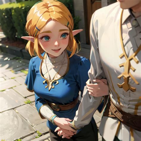 Ai Art Zelda By Aa Pixai