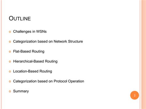 Routing Techniques In Wireless Sensor Networks Pptx
