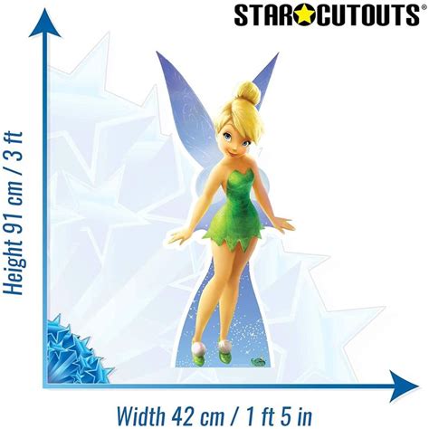Figurine en carton taille réelle Disney Fée Clochette H 91 CM Fées