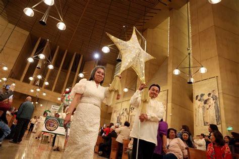 Las Filipino Catholics Celebrate The Greatest T” At Simbang Gabi