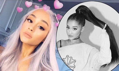 Ariana Grande Hair Without Extensions Ariana Grey Hair Ariana Grande