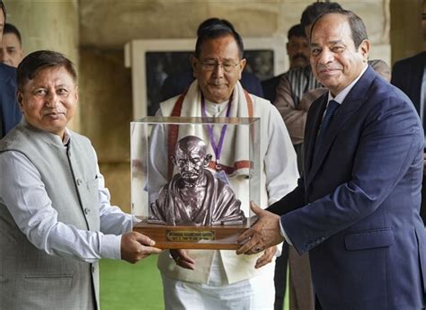 Egyptian President Abdel Fattah El Sisi On India Tour See Photos
